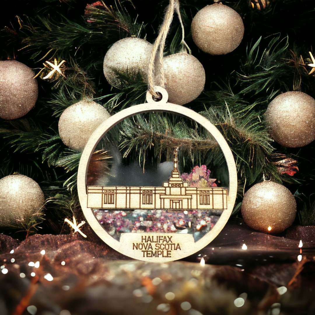 Halifax Nova Scotia Canada Temple Ornament - LDS Gift - Mormon Gift ...
