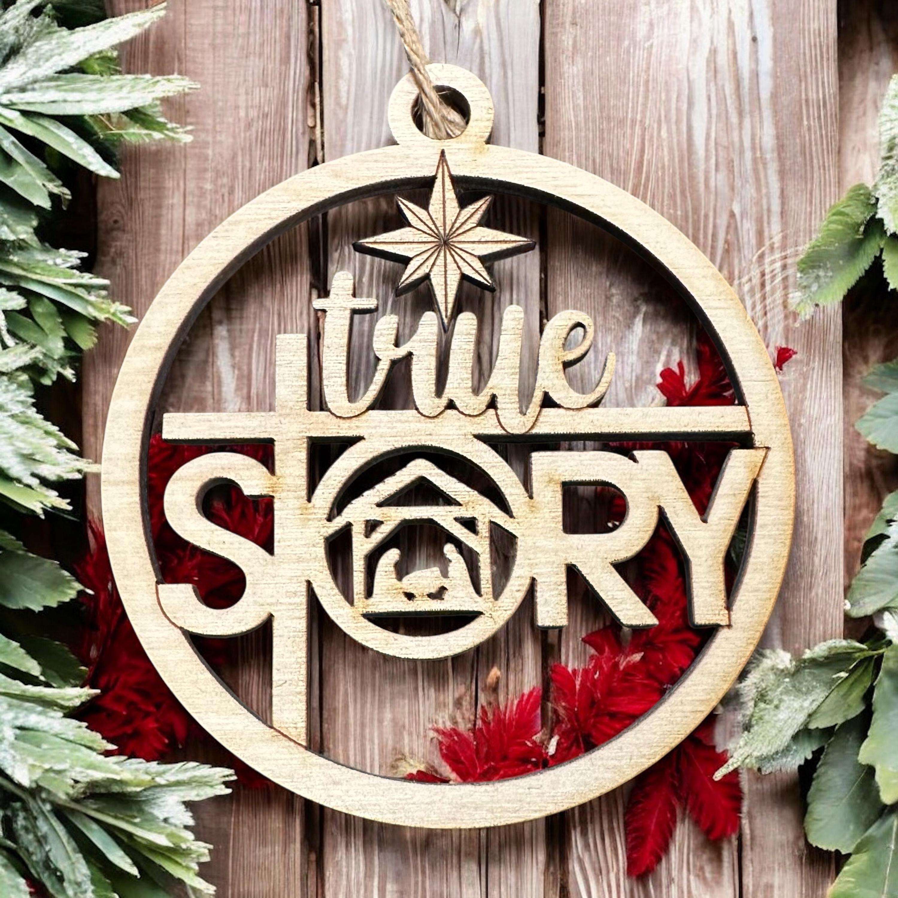 True Story Ornament V2 - Faith and Hope Christmas Ornament Collection ...
