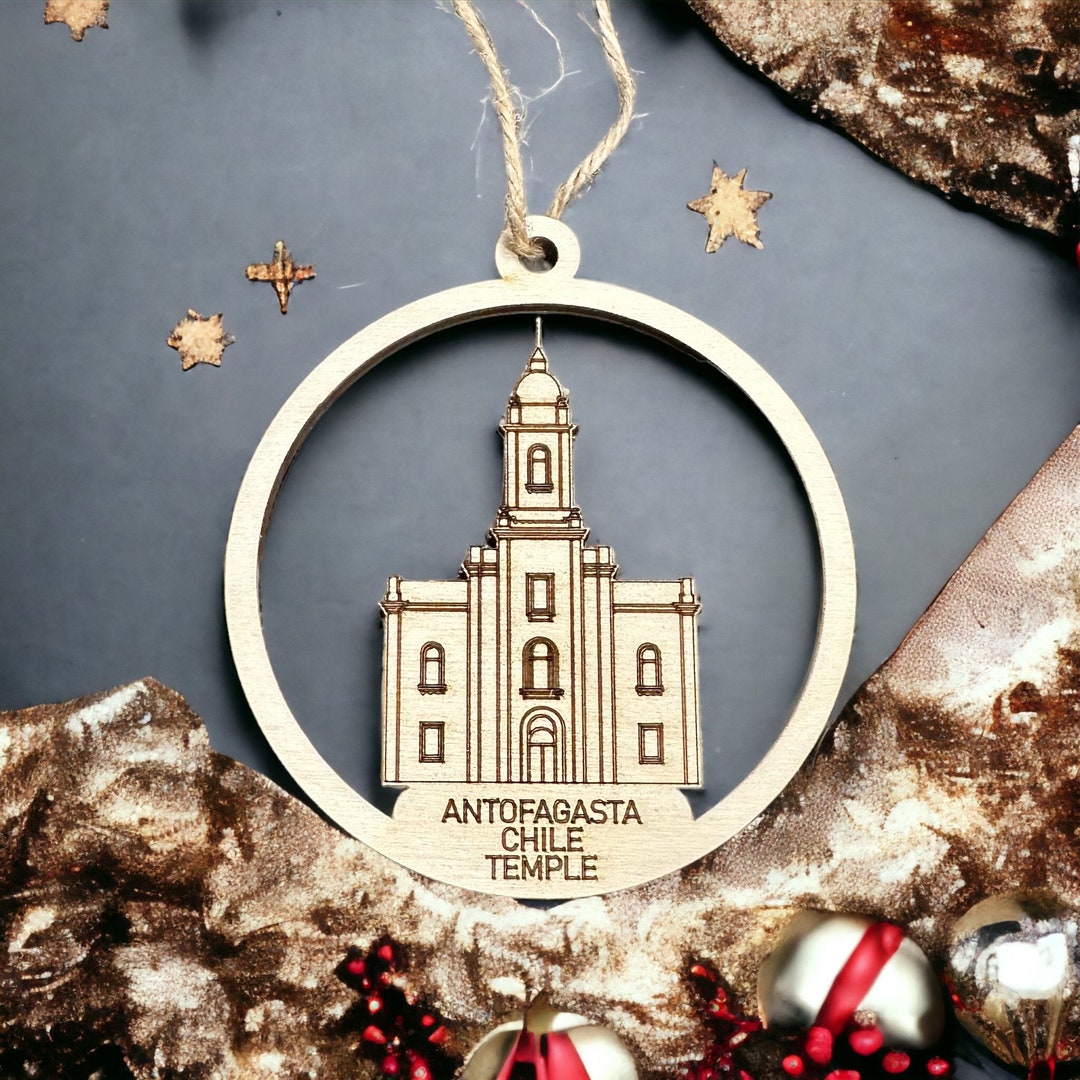 Antofagasta Chile Temple Ornament - LDS Gift - Mormon Gift - Missionary ...
