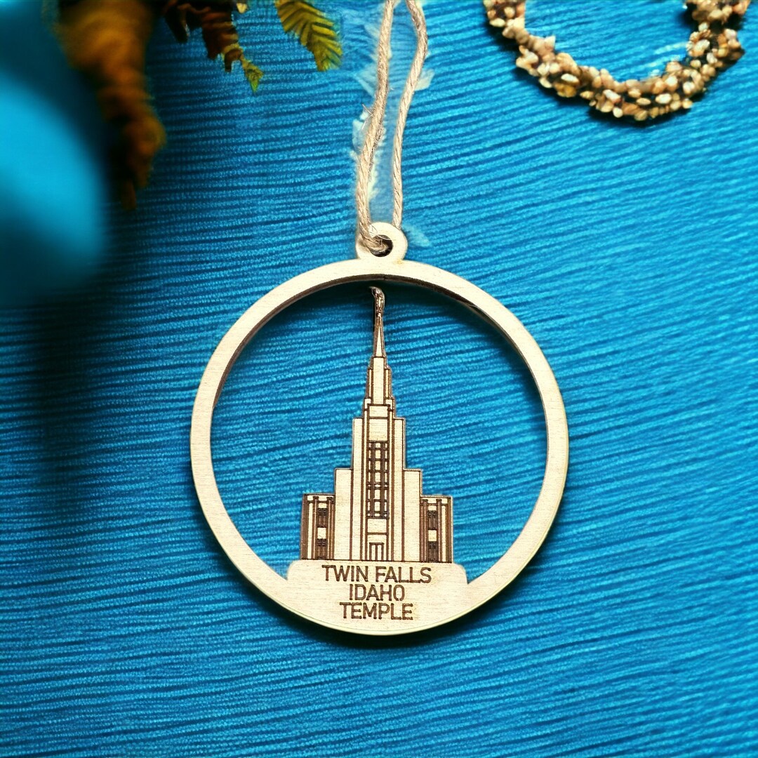 Twin Falls Idaho Temple Ornament - LDS Gift - Mormon Gift - Missionary ...