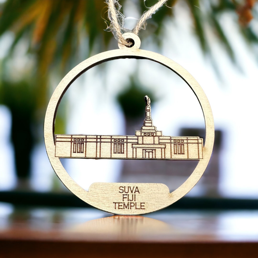 Suva Fiji Temple Ornament - LDS Gift - Mormon Gift - Missionary ...