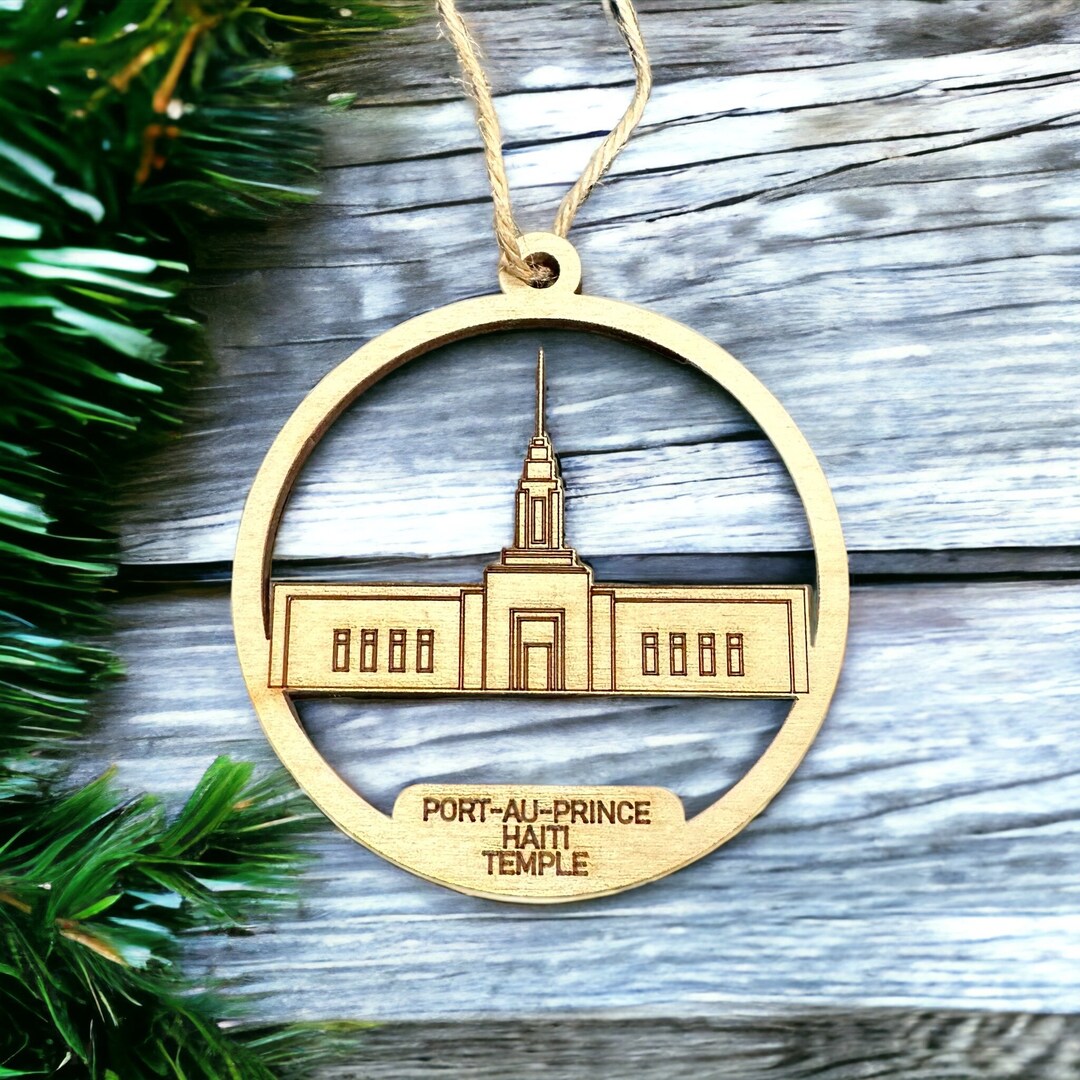 Port-au-prince Haiti Temple Ornament - LDS Gift - Mormon Gift ...