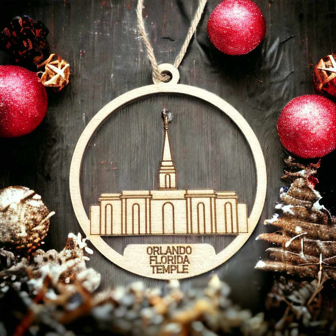 Orlando Florida Temple Ornament - LDS Gift - Mormon Gift - Missionary ...
