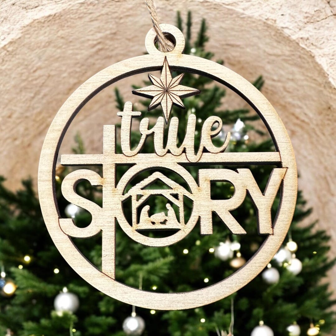 True Story Ornament V2 - Faith and Hope Christmas Ornament Collection ...