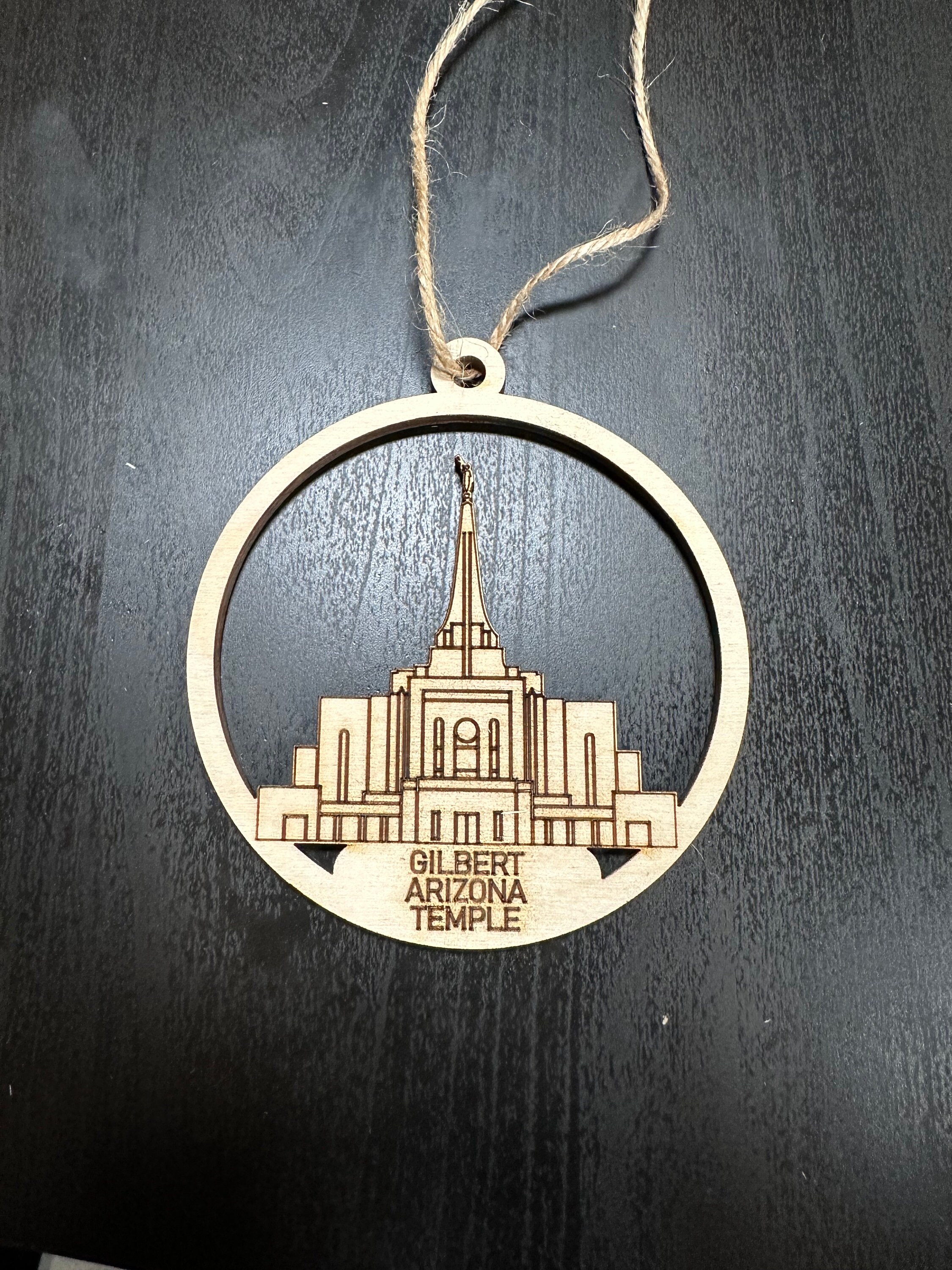 Gilbert Arizona Temple Ornament - LDS Gift - Mormon Gift - Missionary ...
