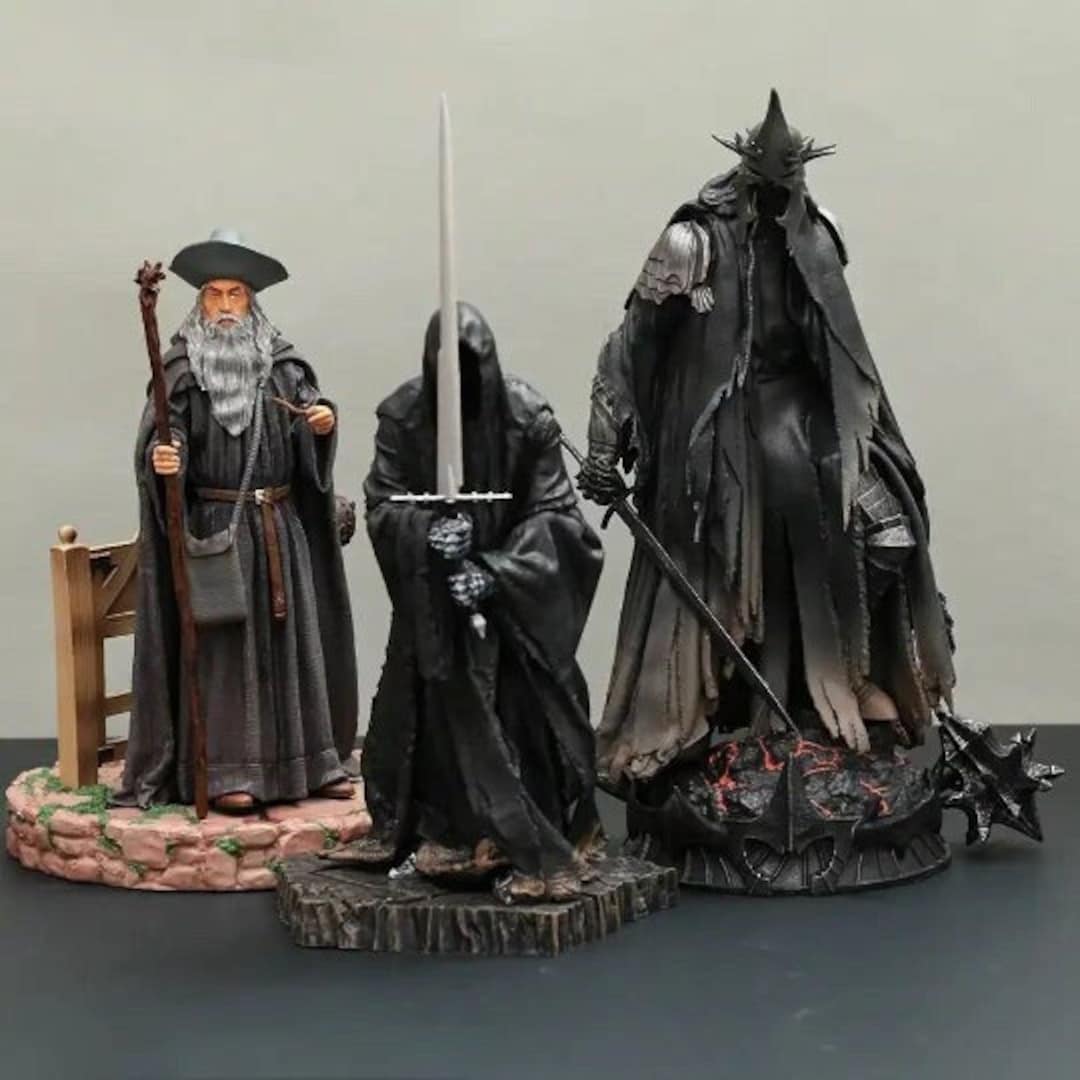 Lord of the Rings Nazgul Ringwraith / Witch King of Angmar / Gandalf ...