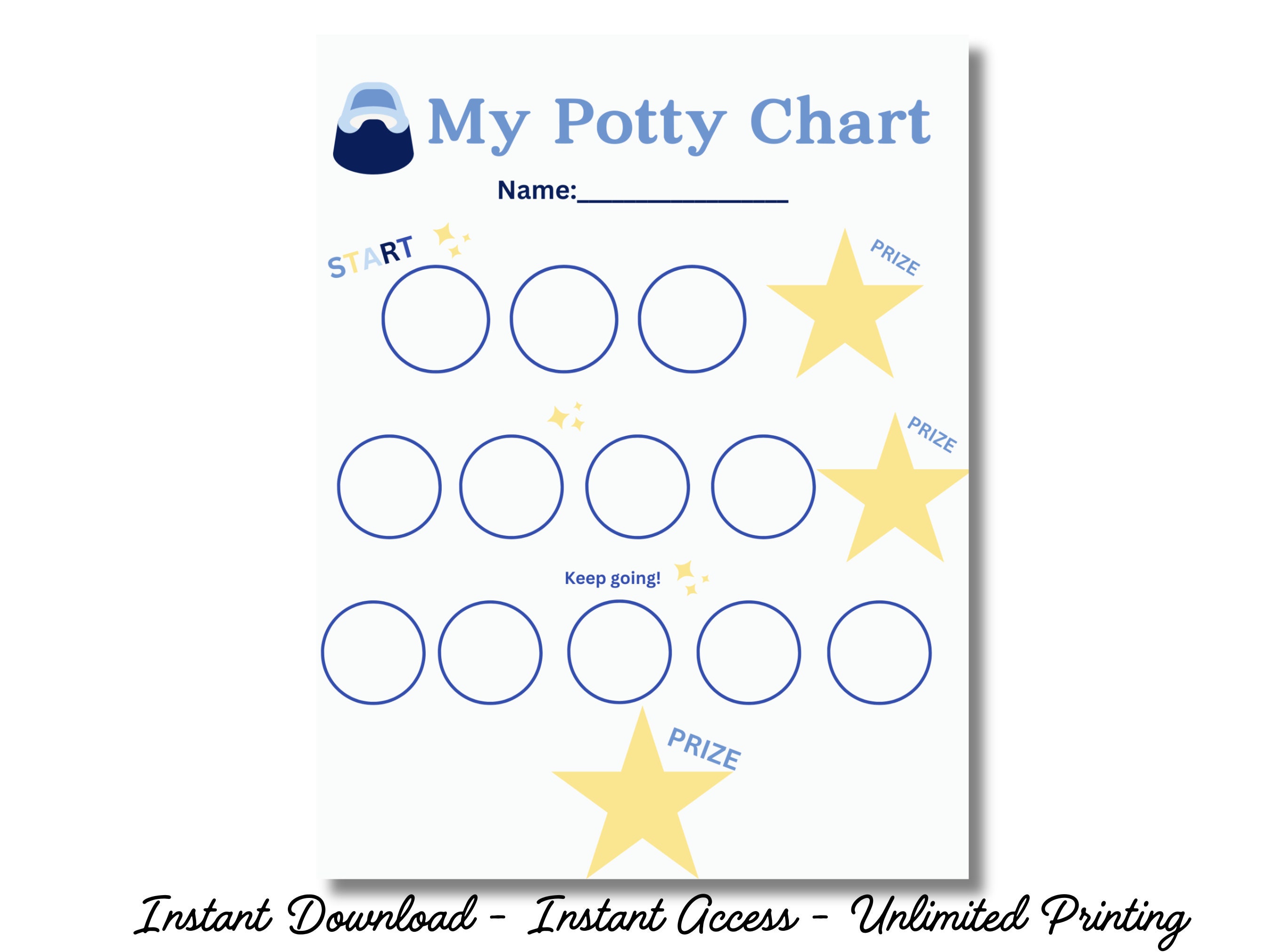 Printable Kids Reward Chart Kids Behavior Reward Chart Autism Sticker ...