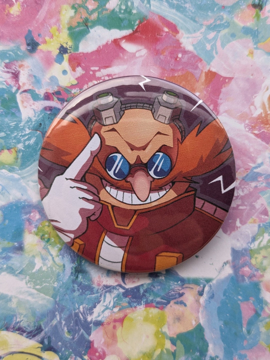 Eggman 2.5 Badge - Etsy