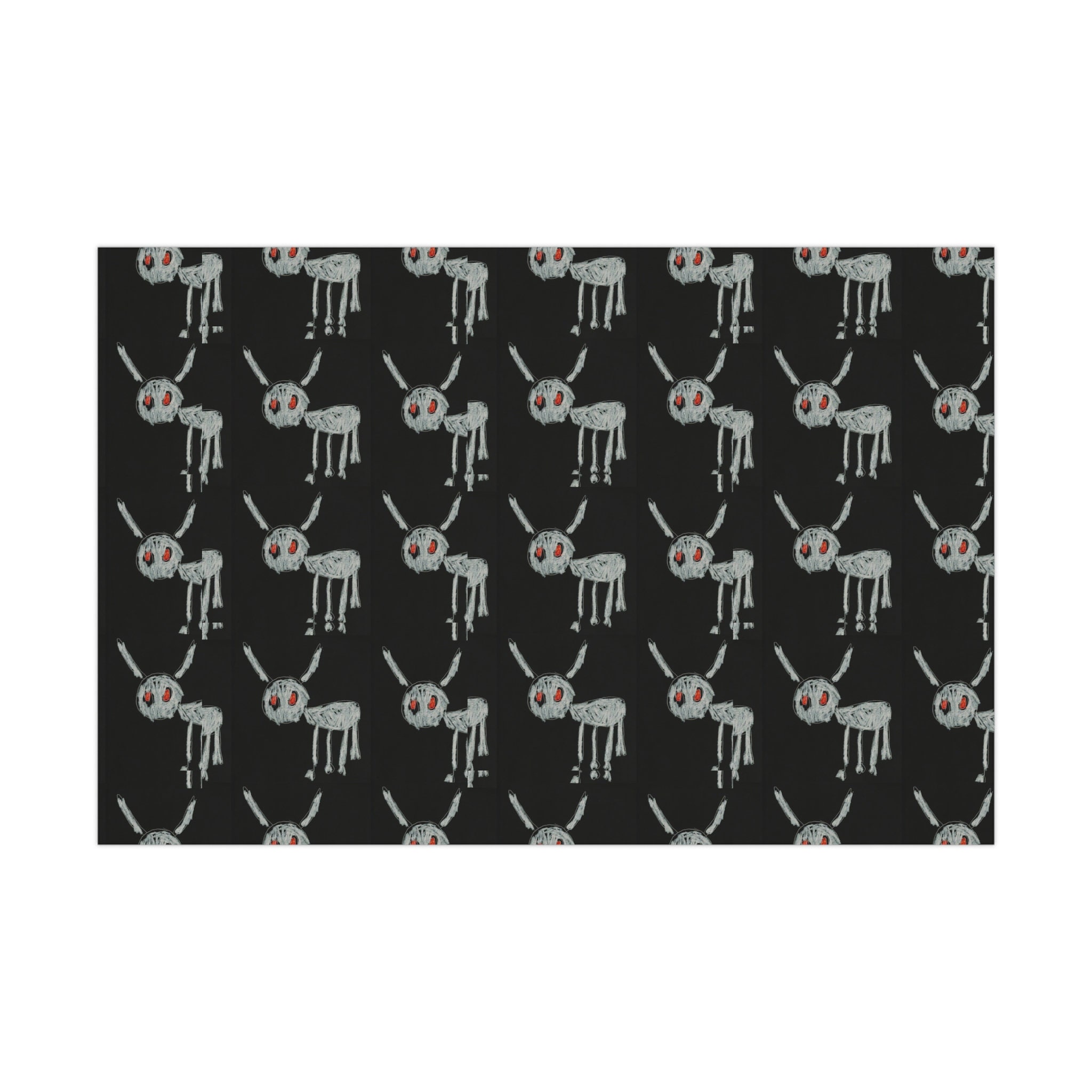 Drake For All the Dogs themed wrapping paper sold by Client Chosen ...