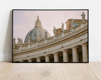 Digital Download St. Peter's Basilica, Vatican City, Rome, Italy Iconic ...