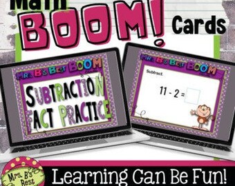 Multiplication Fact Practice Factors 0-10 Boom Cards by Mrs. B - Etsy
