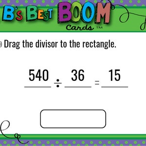 Math BOOM Cards: Name the Parts of an Equation-multiplication and ...