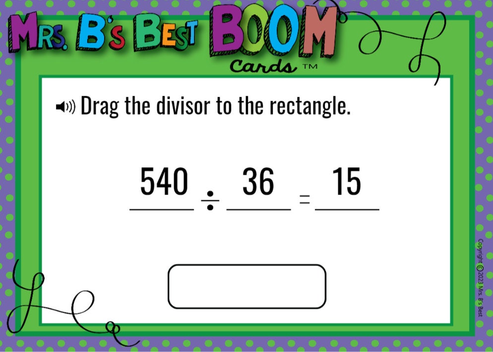 Math BOOM Cards: Name the Parts of an Equation-multiplication and ...