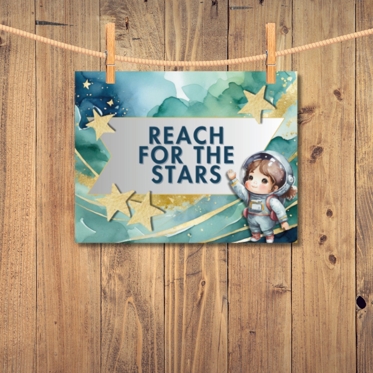 Outer Space Motivation Posters for the Classroom - Etsy