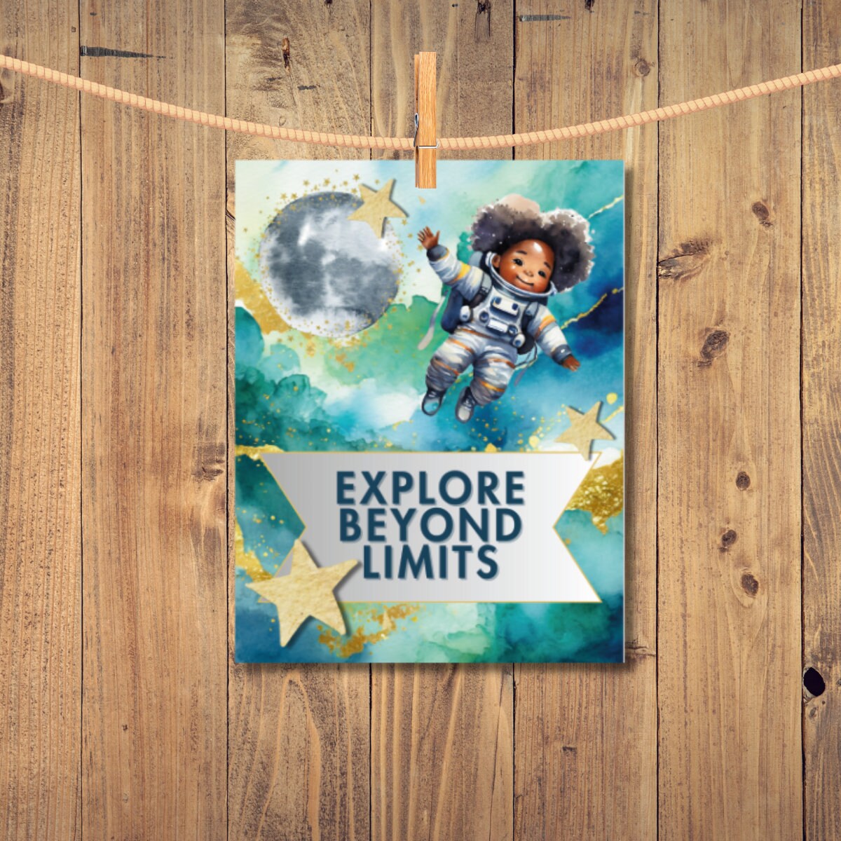 Outer Space Motivation Posters for the Classroom - Etsy