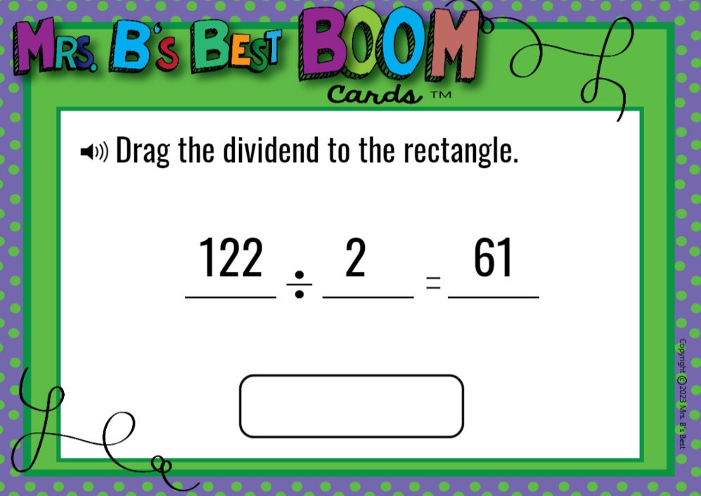 Math BOOM Cards: Name the Parts of an Equation-multiplication and ...
