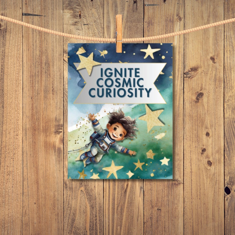 Outer Space Motivation Posters for the Classroom - Etsy