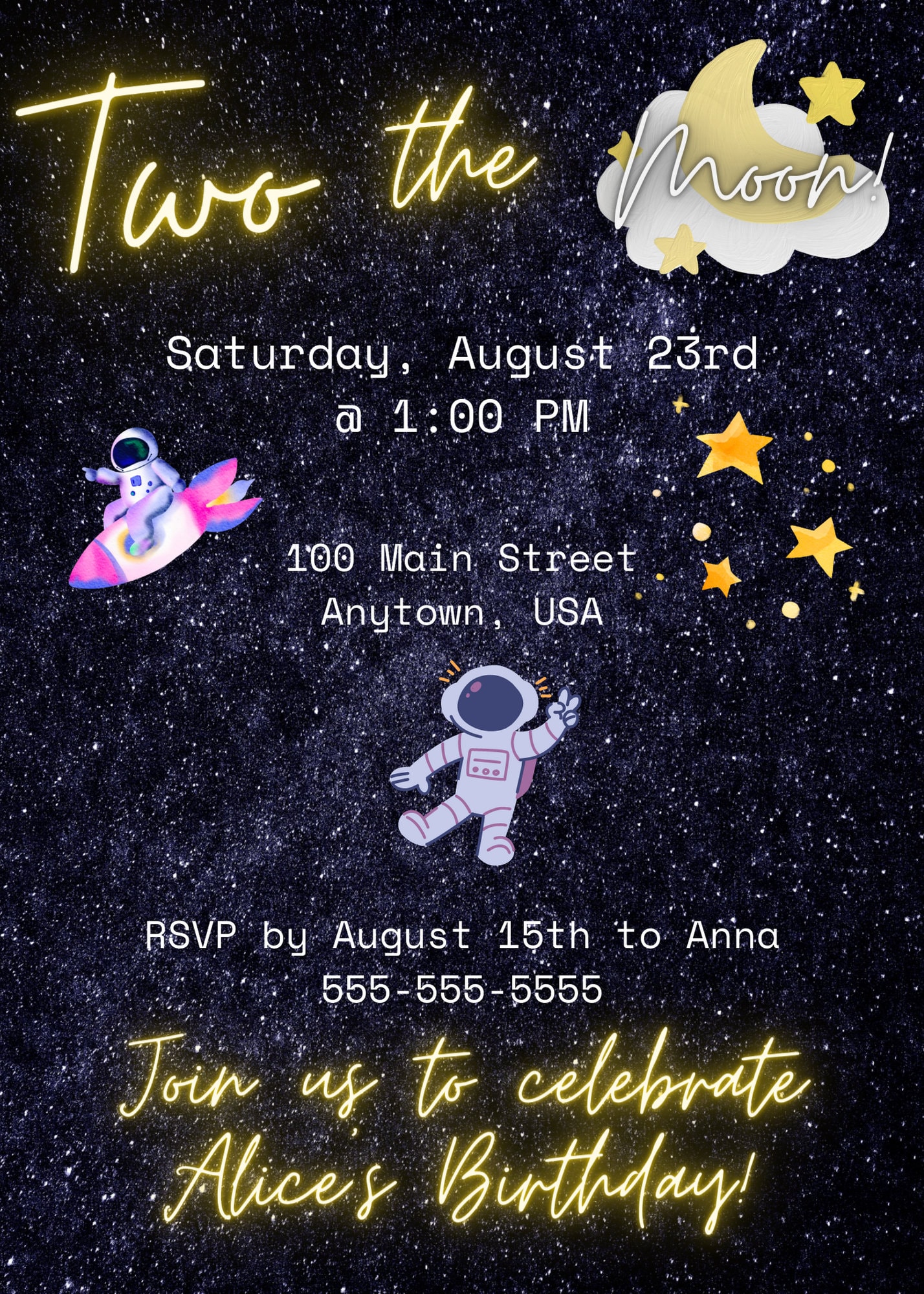 Personalized Party Invitations - Etsy