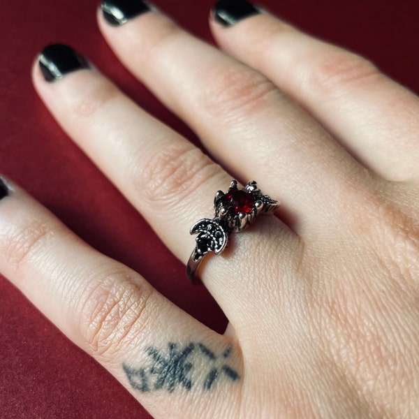 Goth Ring - Etsy