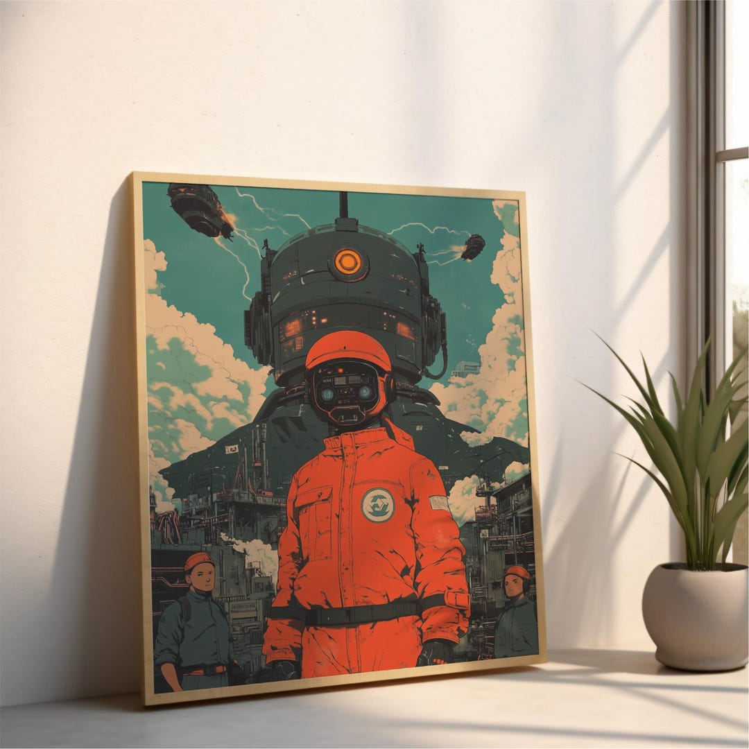 Augmentations | Printable Wall Art | Futuristic Cyberpunk Sci-fi ...