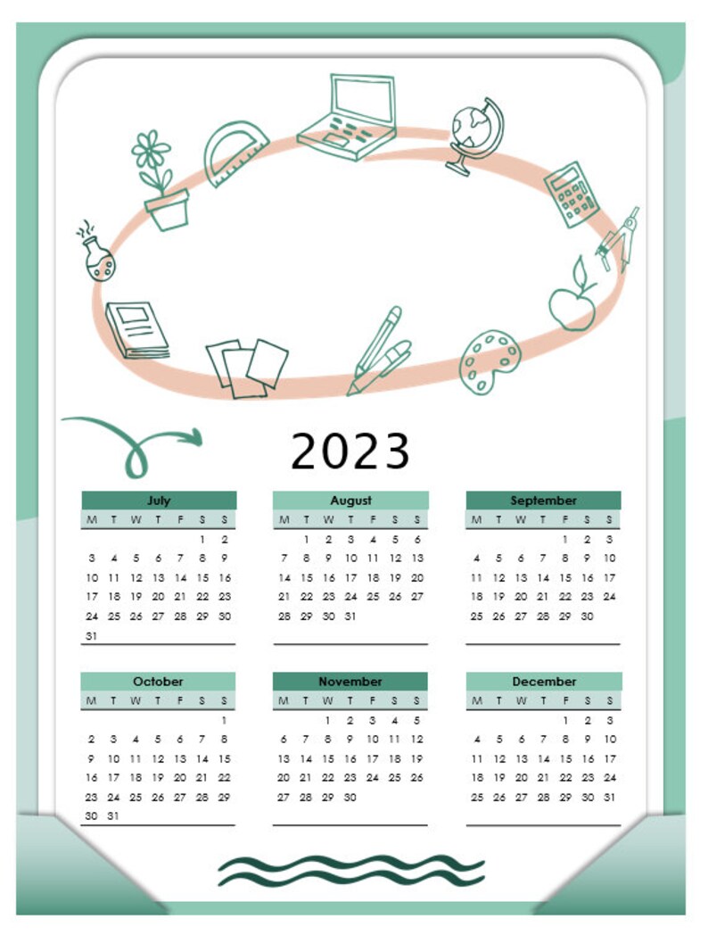 Printable, Simple, Essential Teacher Planner for 2023-2024 School Year ...