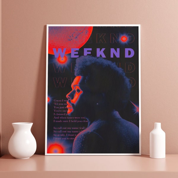 The Weeknd - Etsy