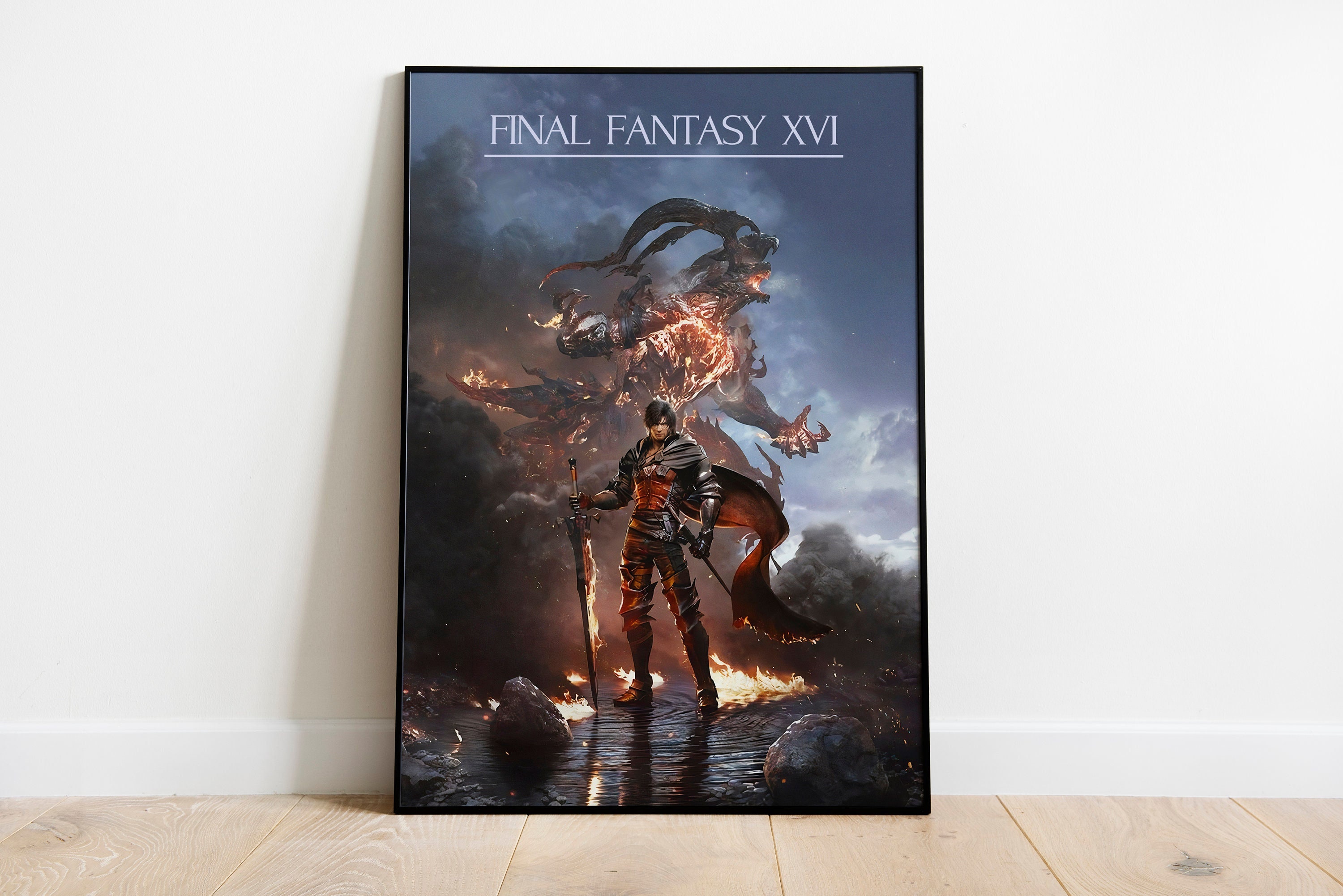 Final Fantasy XVI Game Poster Video Game Wall Print - Etsy