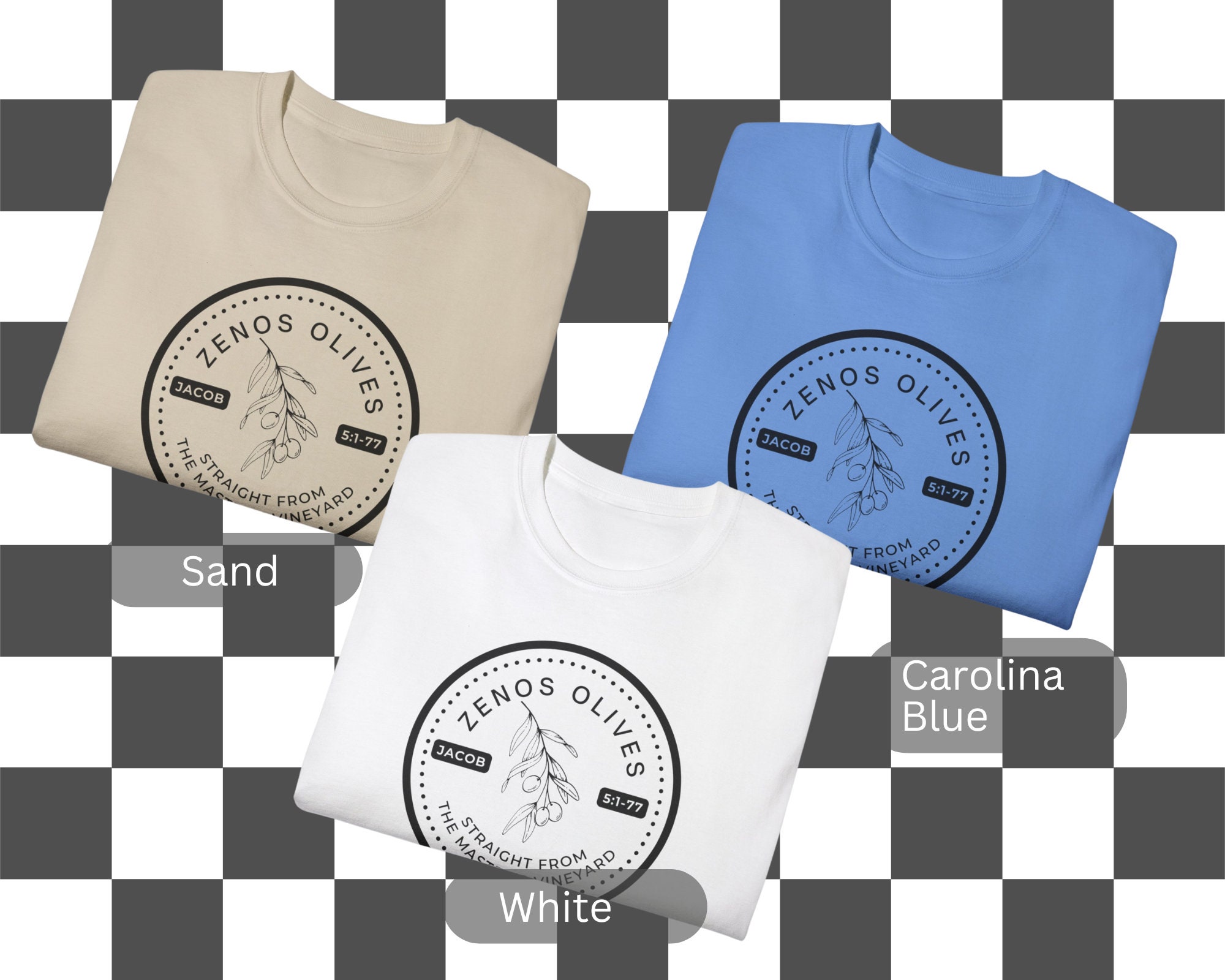 Book of Mormon T-shirt, Zenos Olives, Jacob 5, LDS Shirts - Etsy