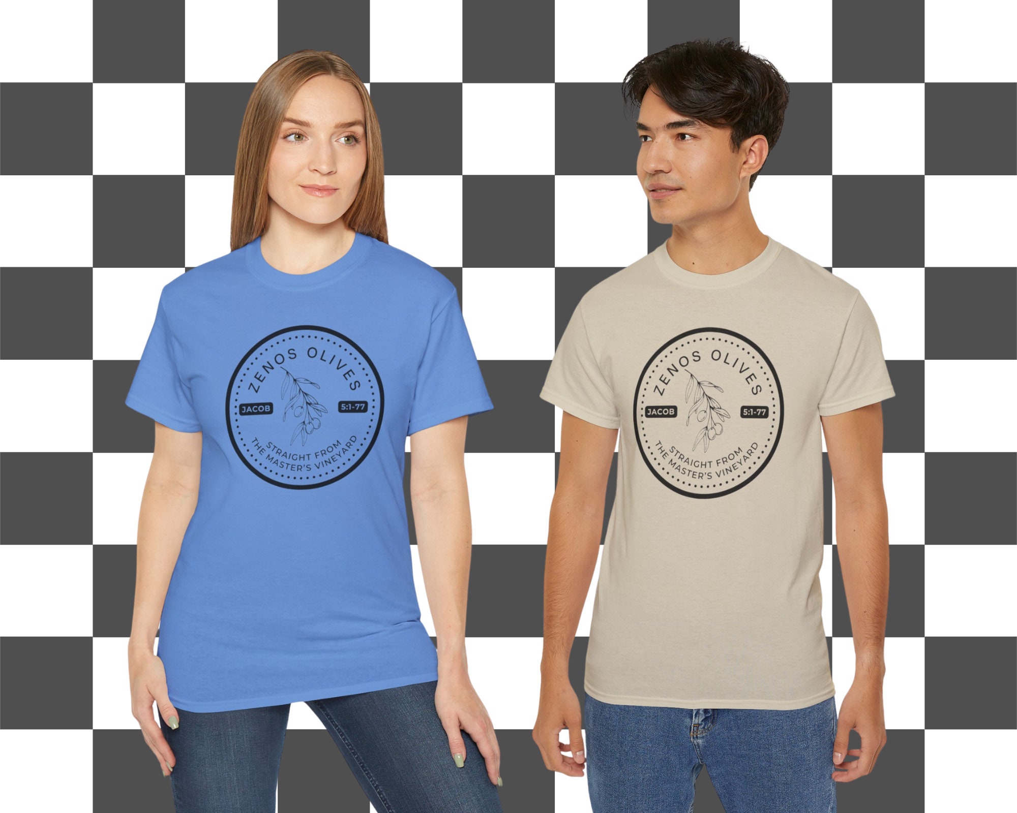 Book of Mormon T-shirt, Zenos Olives, Jacob 5, LDS Shirts - Etsy