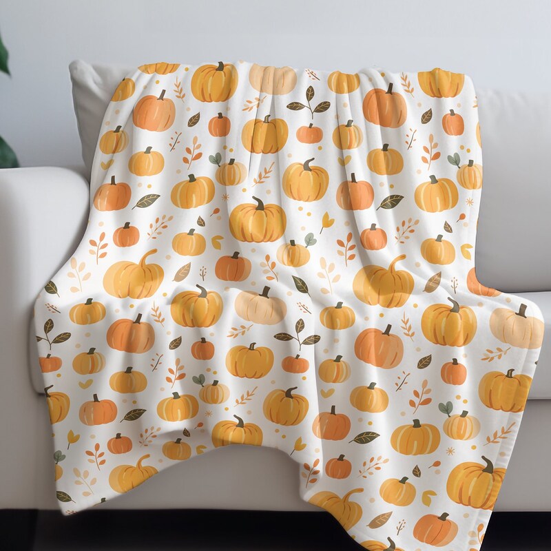 Fall Throw Blanket - Etsy