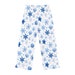 Snowflake Pants, Blue Christmas Snowflakes Pjs, Snowflakes Pajama Pants ...
