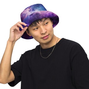 Galaxy Bucket Hat, Space Rave Hat, Music Festival Hat - Etsy