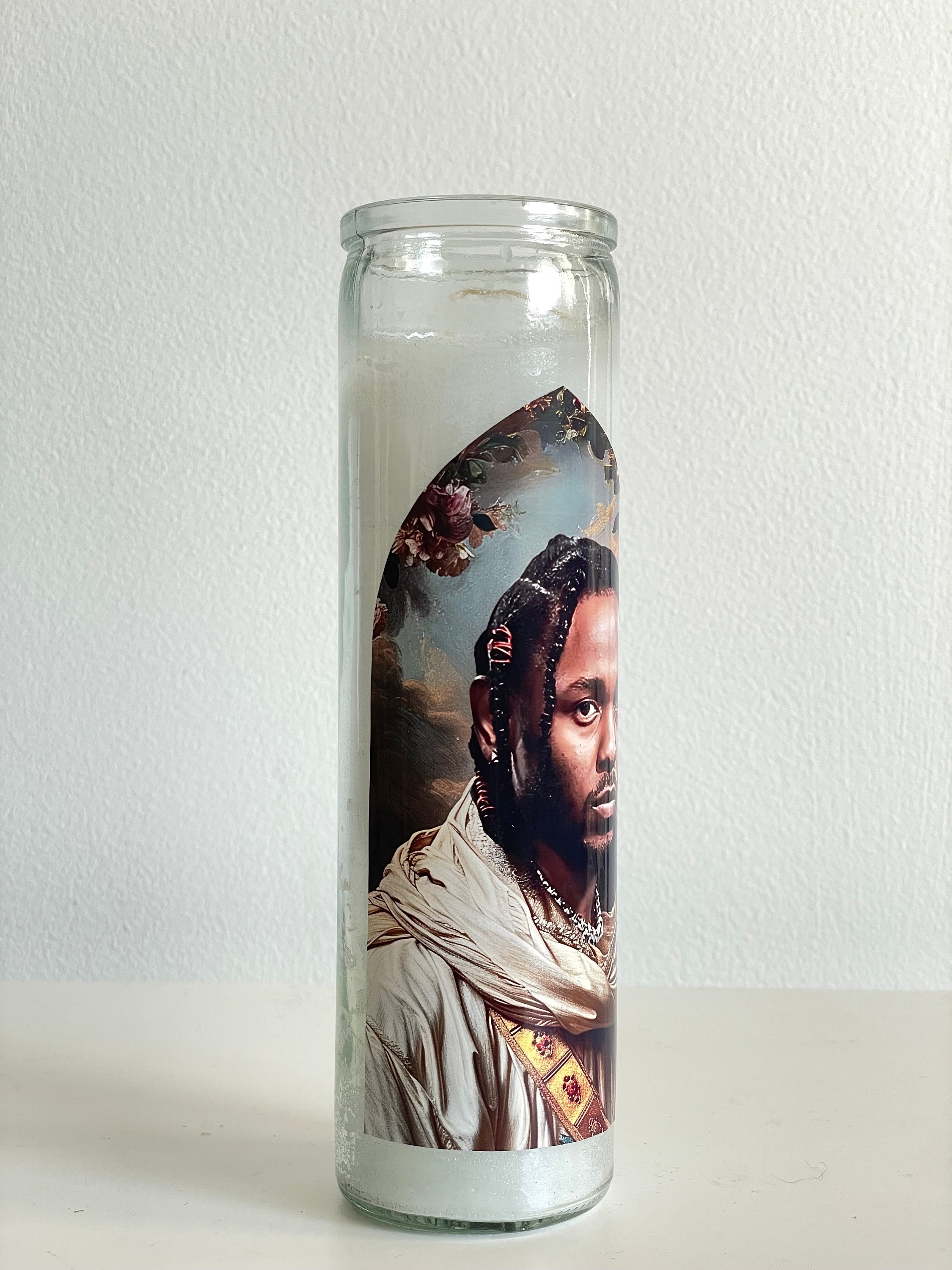 Kendrick Lamar Saint Prayer Candle | Hypebeast | Streetwear | Gift ...