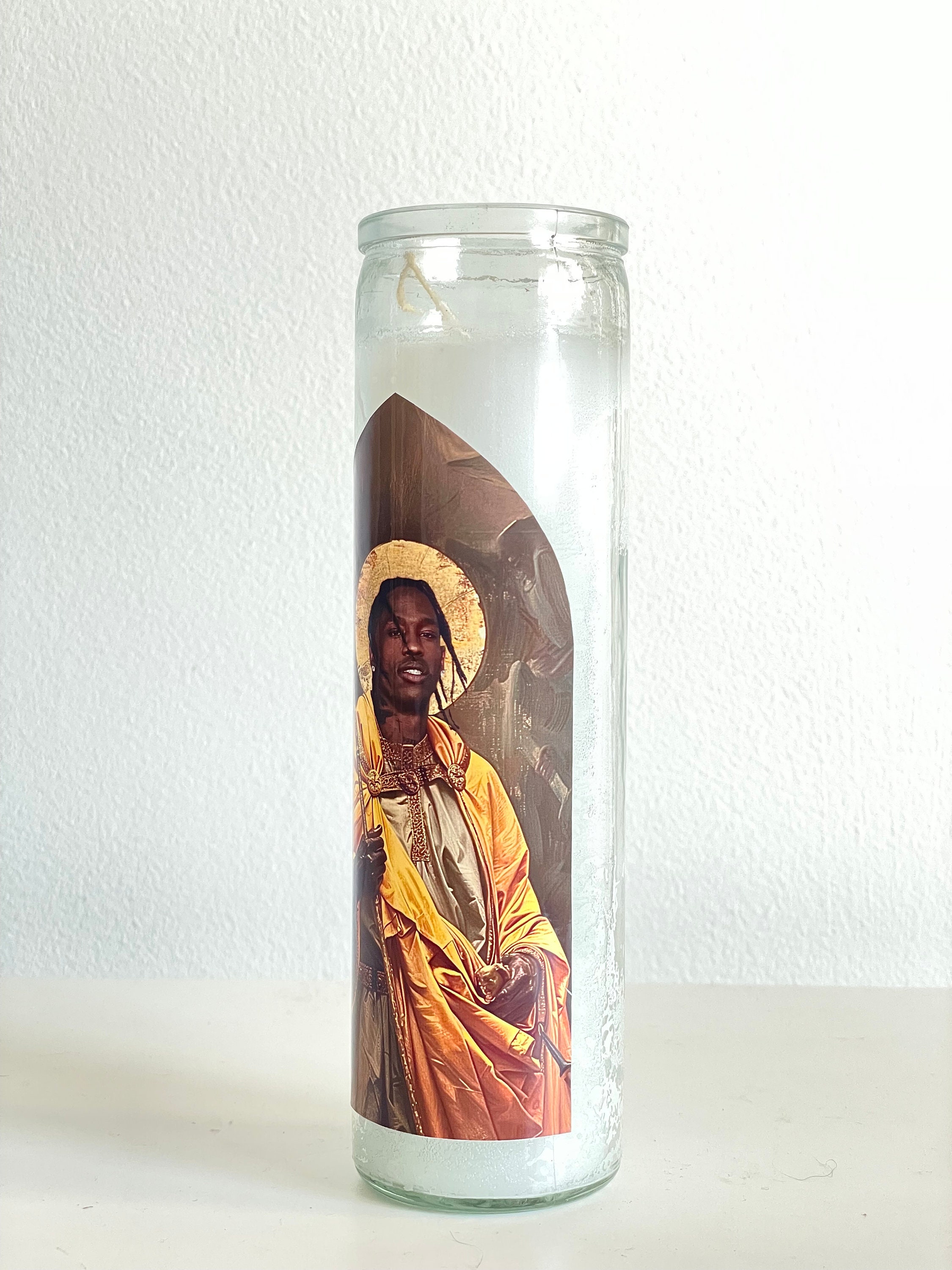 Travis Scott Prayer Candle Unique Gift Hypebeast Sneakerhead Decor - Etsy