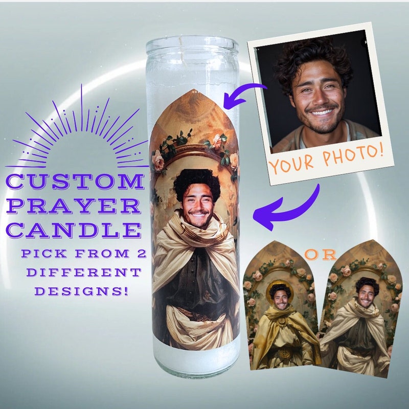 Prayer Candle - Etsy