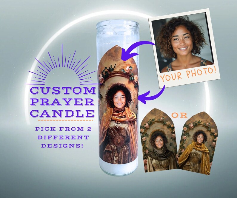 Customized Prayer Candle | Gift | Decor | Humor | Unique | Personalized ...