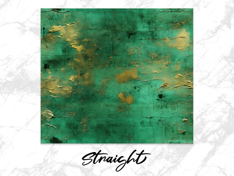 Distressed Green and Gold Texture 20oz Skinny Tumbler Wrap, Seamless ...