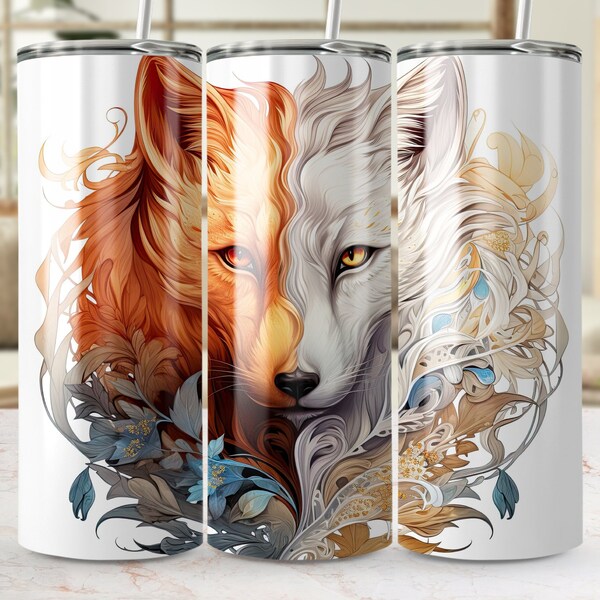 Fox and Wolf - Etsy