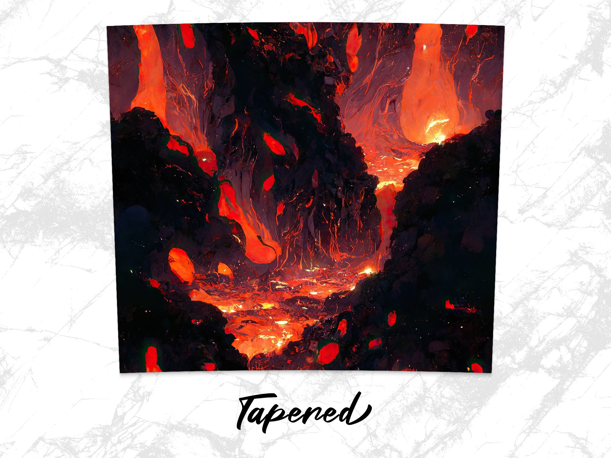 Volcanic Eruption Design Tumbler Wrap, 20oz Skinny Sublimation PNG ...