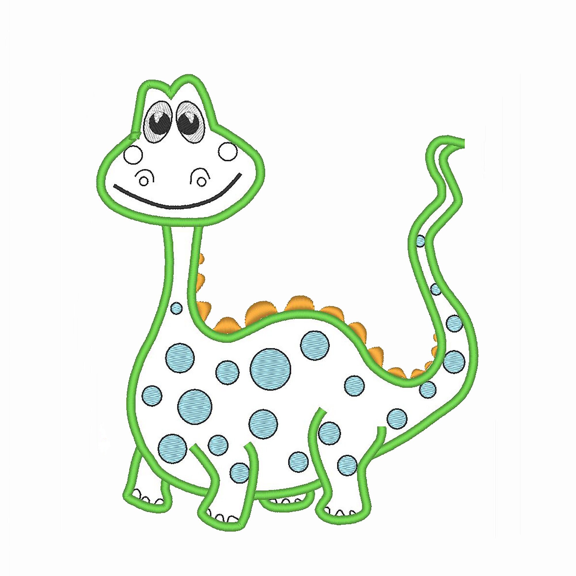 Baby Dinosaur Embroidery Design Downloadable Baby Dinosaur - Etsy