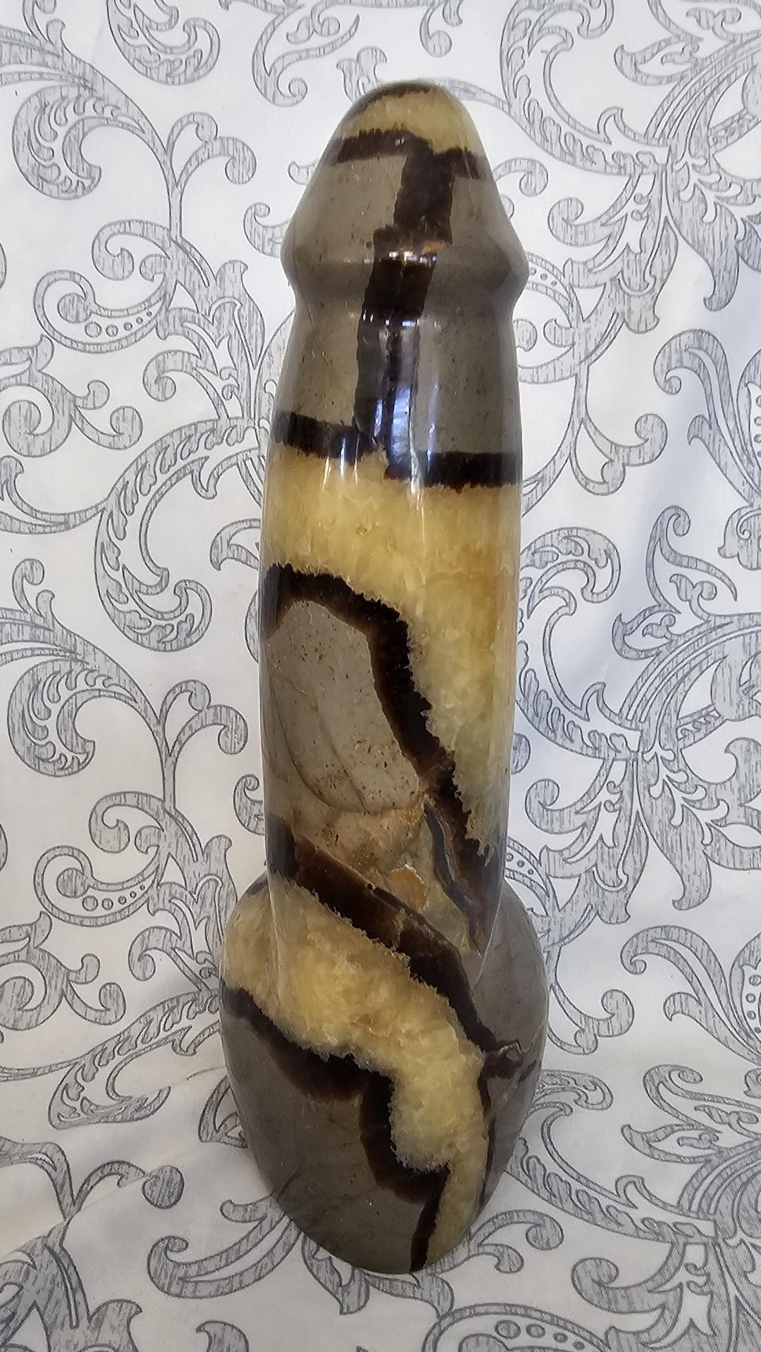 Septarian or Dragon Stone Male Crystal Peen, Penis Crystal, Prayer and ...