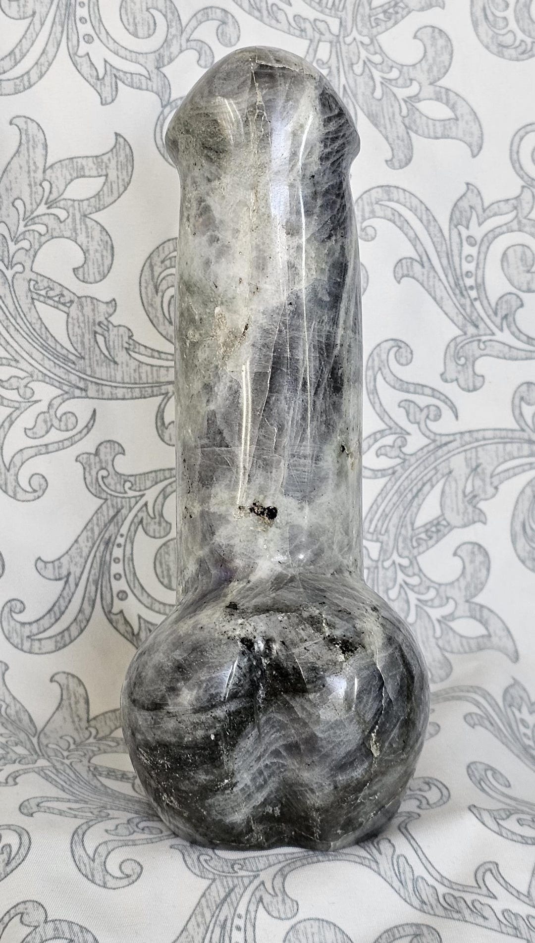 Shades of Grey Labradorite Penis, Male Peen, Prayer and Worship, Phalic ...