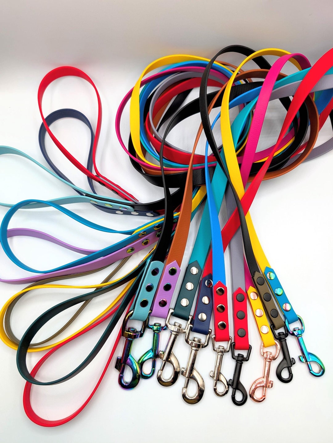 RTS | 4ft Two-tone Biothane Leashes - Etsy