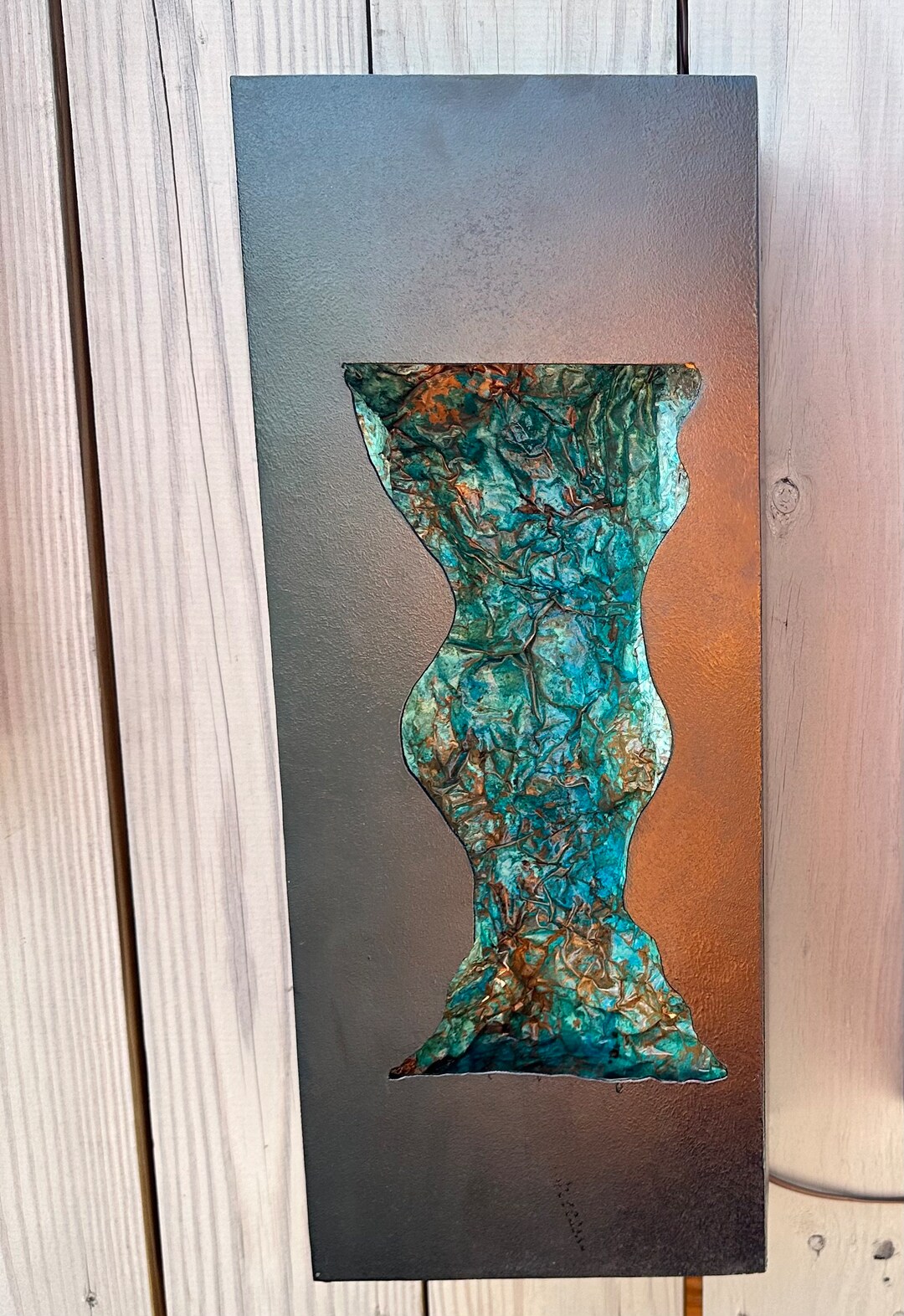 Wall Sconce Lighted Water Sculpture - Etsy