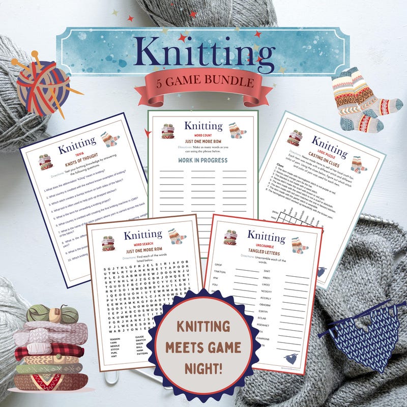 Gamer Knitting Patterns - Etsy