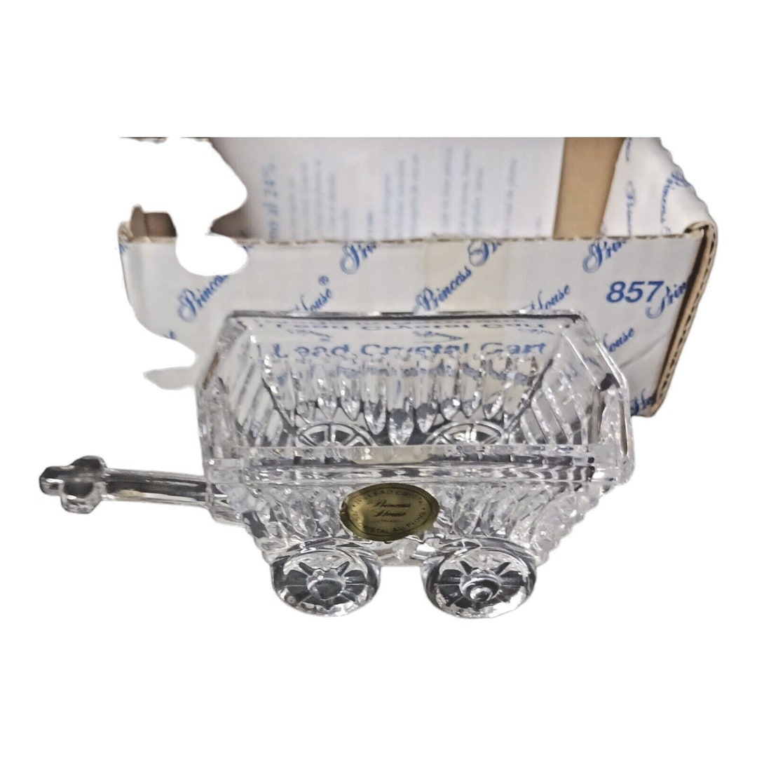 Princess House Lead Crystal Cart - Etsy