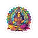 Goddess Saraswati Laptop Sticker - Divine Art for Creativity and Wisdom ...