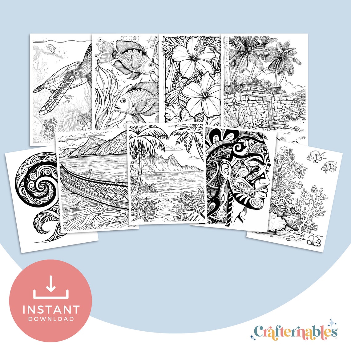 Learn & Color! 71 Asian and Pacific Islander Heritage Month Coloring ...