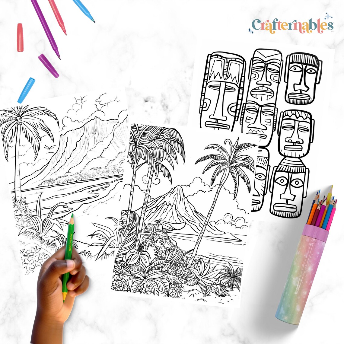 Learn & Color! 71 Asian and Pacific Islander Heritage Month Coloring ...