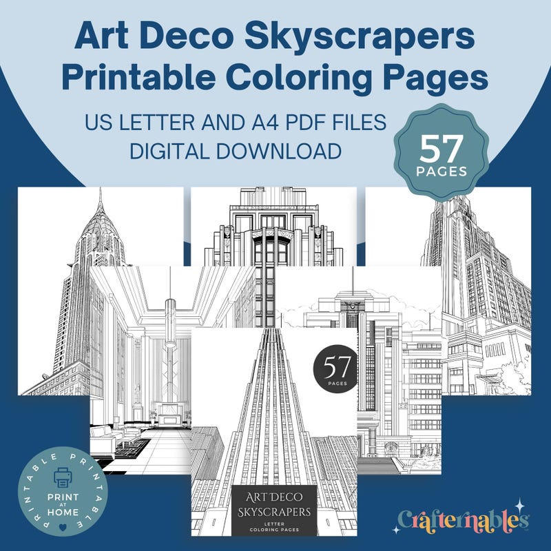Deco Skyscraper - Etsy